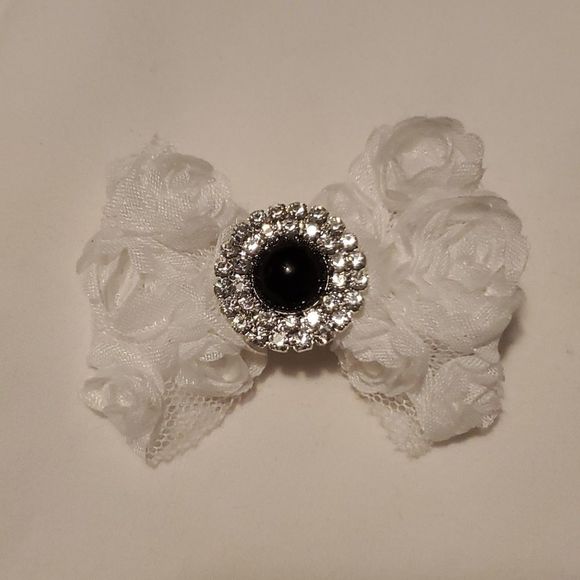 Yogi & Cecil's Boutique | Accessories | New 25 Inch Black Embellished ...